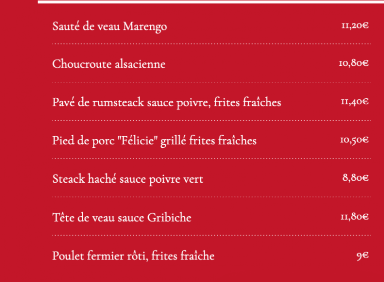 How to read a menu in French II - Main Dishes - Les Plats - Speak ...